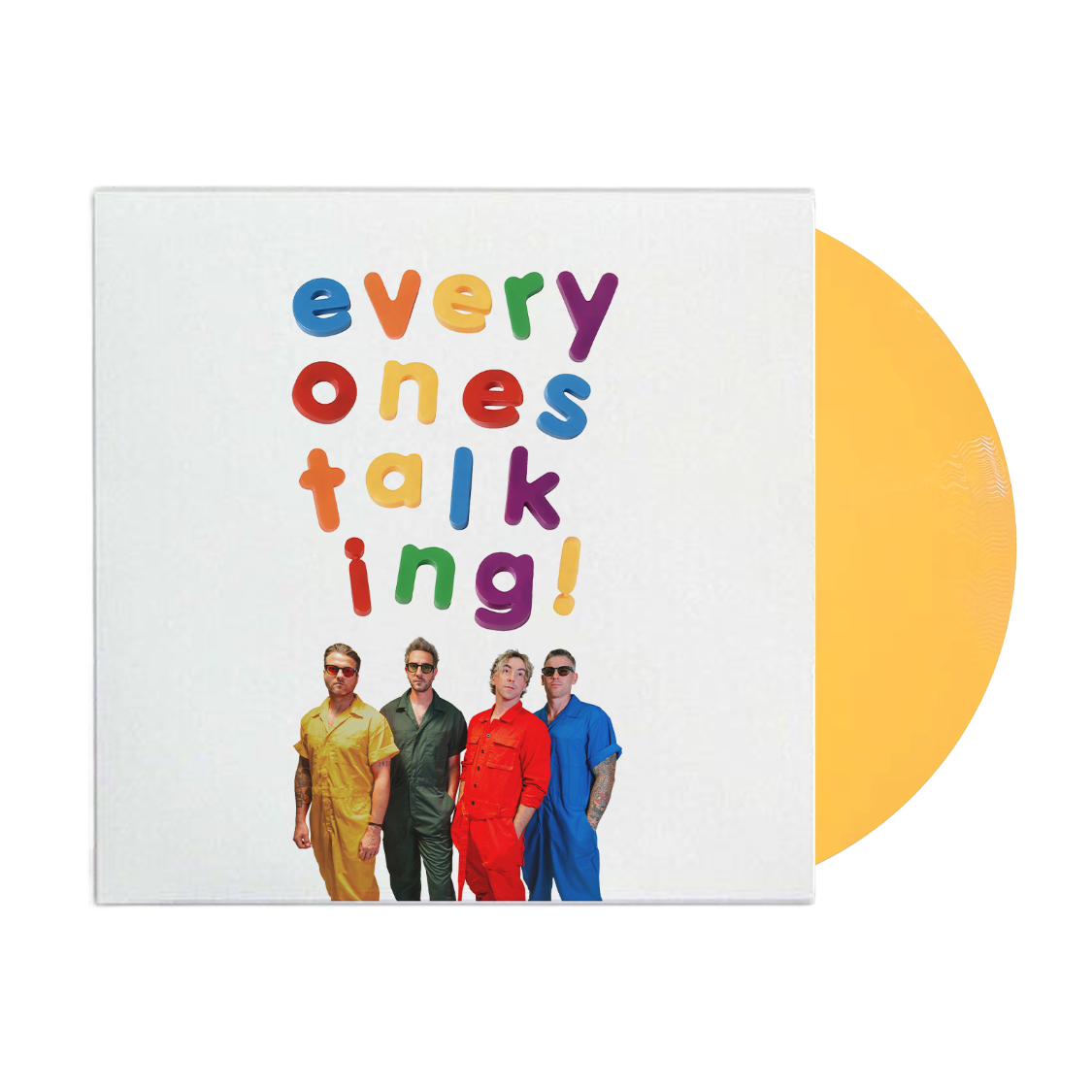 Everyone's Talking! Yellow LP - All Time Low Official Store