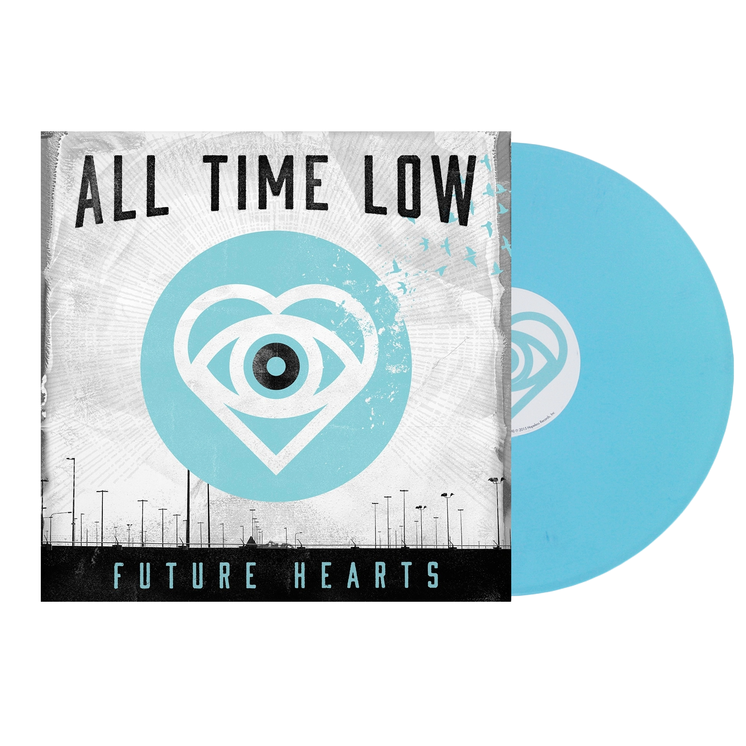 Future Hearts (Light Blue LP) - All Time Low Official Store