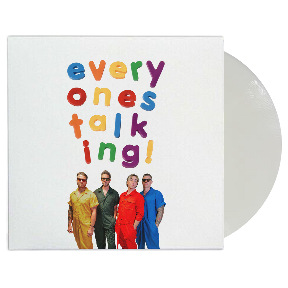 Everyone's Talking! White LP - All Time Low Official Store