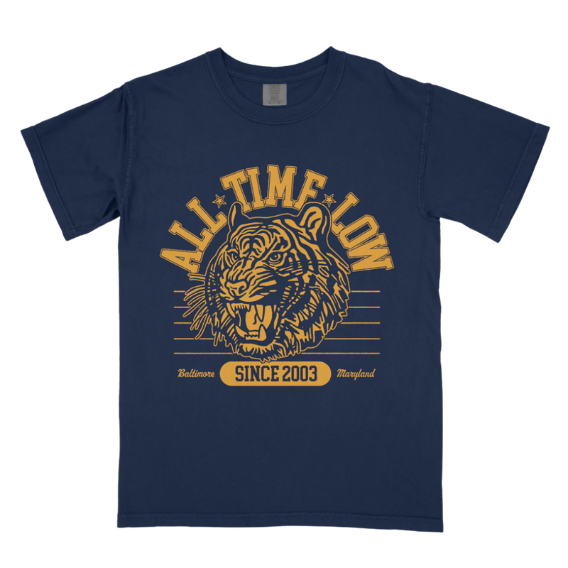 All Time Low Tiger Dateback Tee - All Time Low Official Store